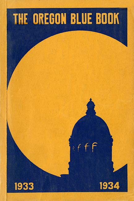 State of Oregon: Blue Book - Oregon Blue Book Covers