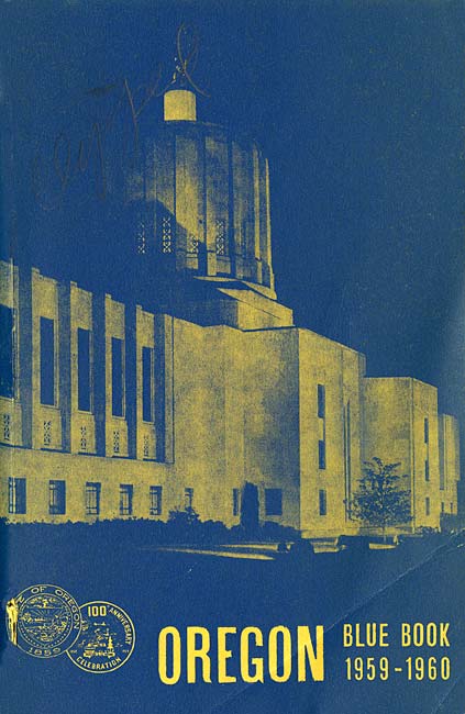 State of Oregon: Blue Book - Oregon Blue Book Covers