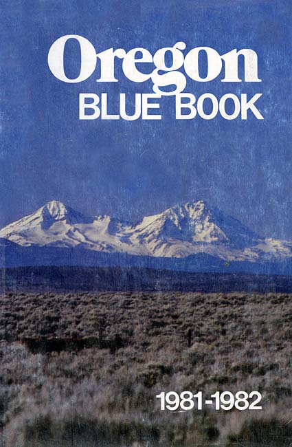 State of Oregon: Blue Book - Oregon Blue Book Covers